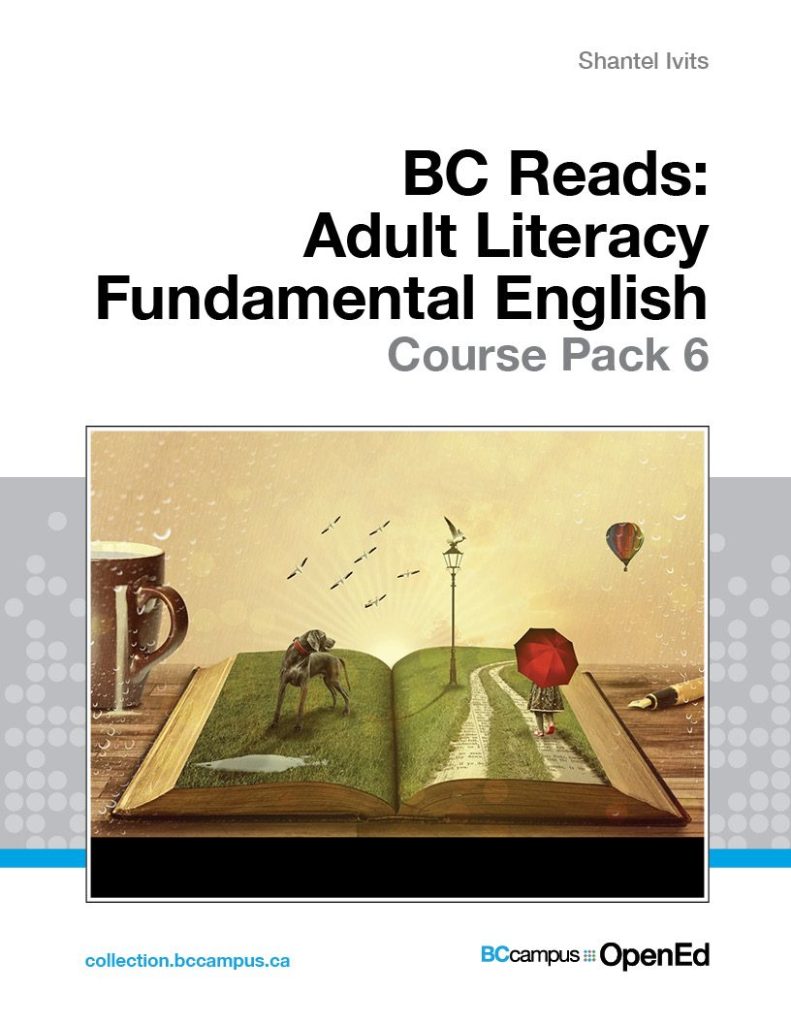 BC Reads: Adult Literacy Fundamental English – Course Pack 6 – Open ...