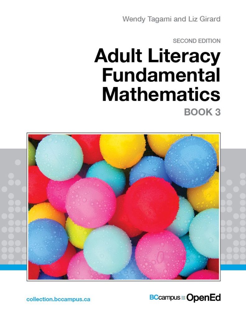 Adult Literacy Fundamental Mathematics: Book 3 – 2nd Edition – Simple Book Publishing