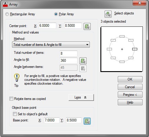 Module 23: Arraying – Introduction to Drafting and AutoCAD 2D