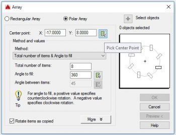 Module 23: Arraying – Introduction to Drafting and AutoCAD 2D