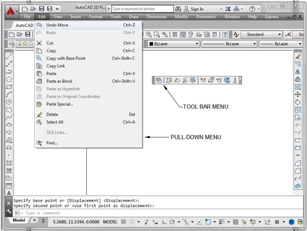 Module 1: AutoCAD’s User Interface – Introduction to Drafting and ...