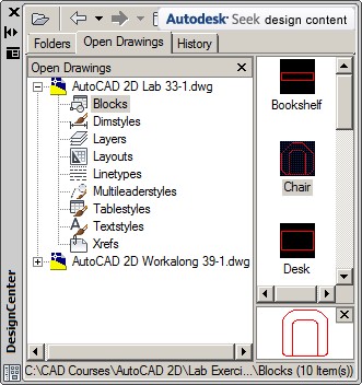 Module 39: DesignCenter® – Introduction to Drafting and AutoCAD 2D