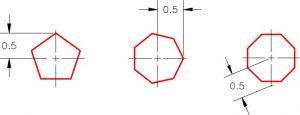 Module 30: Regular Polygons – Introduction to Drafting and AutoCAD 2D