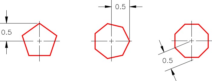 Module 30: Regular Polygons – Introduction to Drafting and AutoCAD 2D