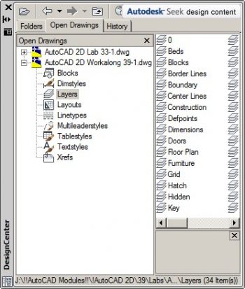 Module 39: DesignCenter® – Introduction to Drafting and AutoCAD 2D