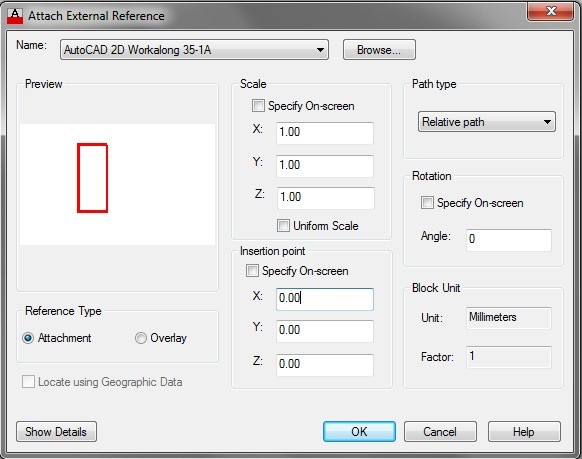 Module 35: Reference Files – Introduction to Drafting and AutoCAD 2D