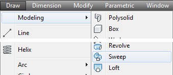 Module 22 Sweeping – Introduction to Drafting and AutoCAD 3D