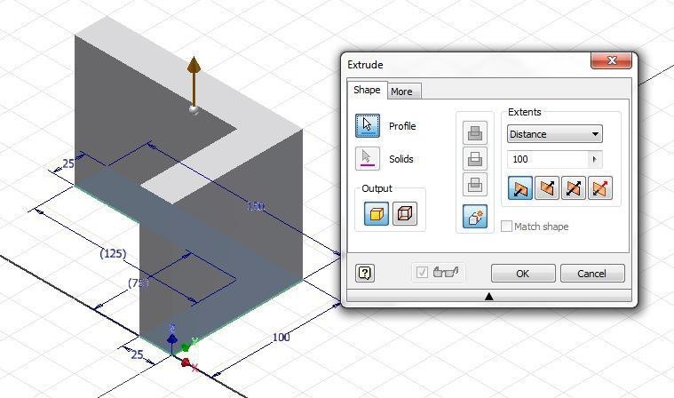 Module 7 Extruding Part 2 Introduction To Drafting And Autodesk Inventor
