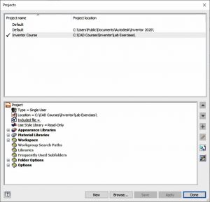 Module 1 Projects – Introduction to Drafting and Autodesk Inventor