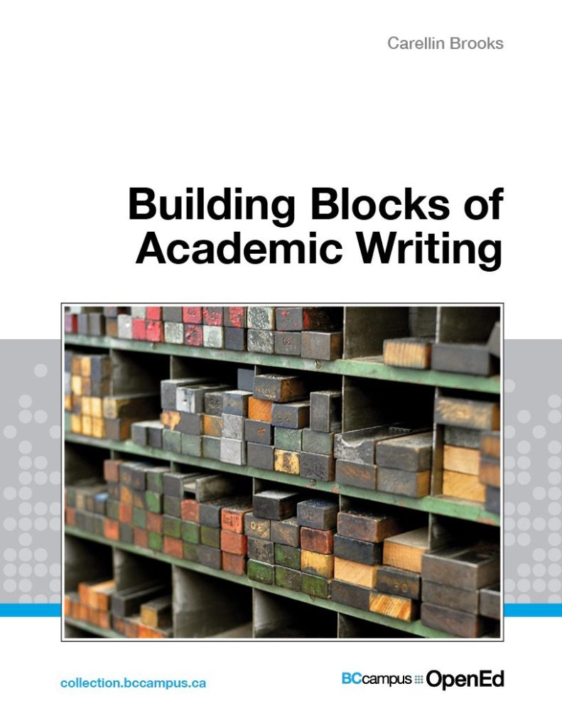 Building Blocks of Academic Writing – Simple Book Publishing