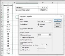 Descriptive Statistics – Excel Tools Instruction – Introduction to ...