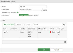 7.3 VLAN and Security Profile – FortiGate Firewall