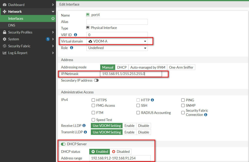 8.1 VDOM – FortiGate Firewall