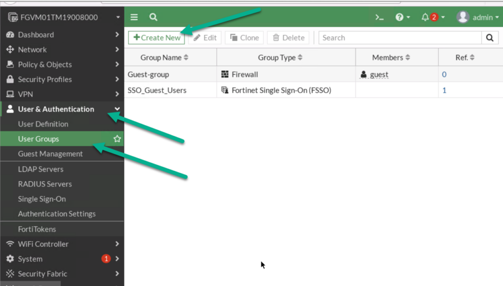 4.1 IPsec VPN – FortiGate Firewall