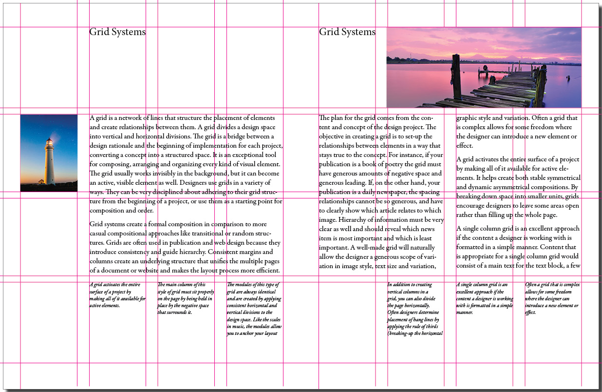 Grid modular Graphic Design And Print Production Fundamentals