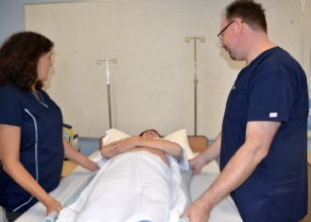 8.3 Positioning Clients in Bed – Personal Care Skills for Health Care ...