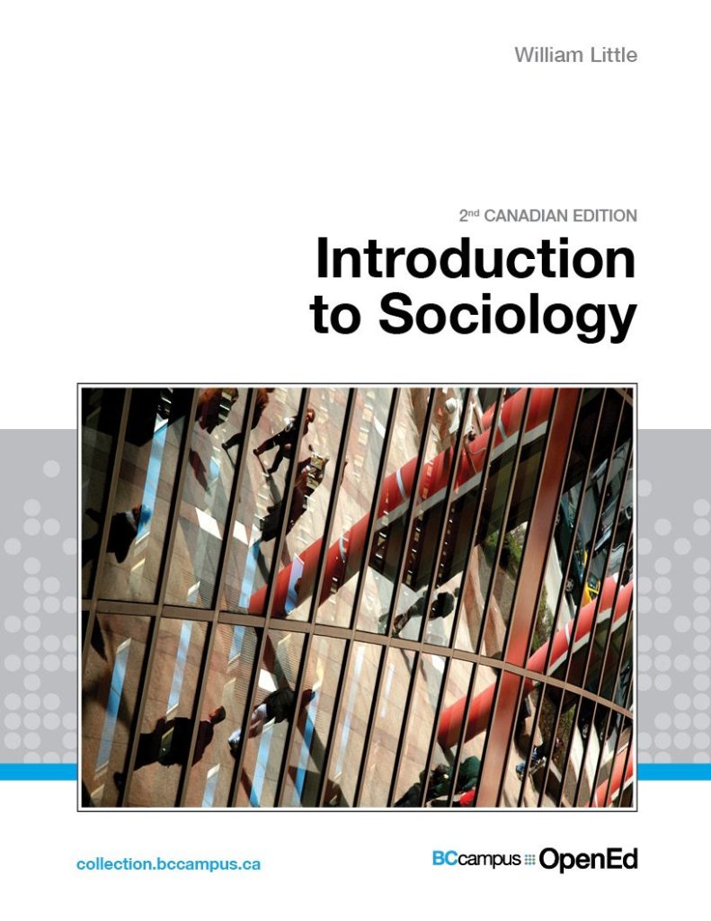 Introduction to Sociology – 2nd Canadian Edition – Open Textbook