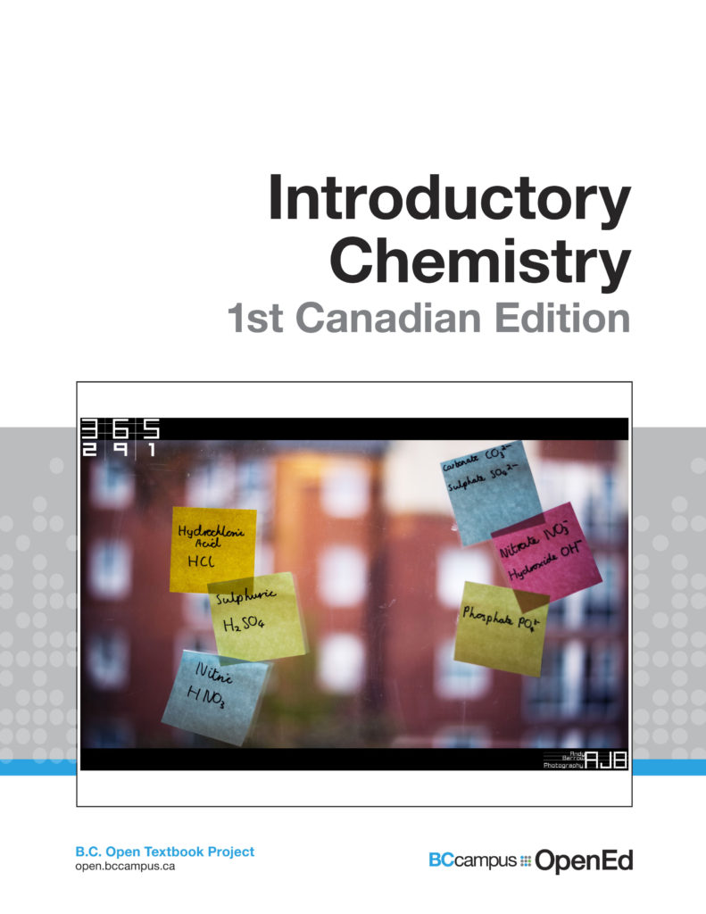 Introductory Chemistry, 1st Canadian Edition [Clone] – Open Textbook