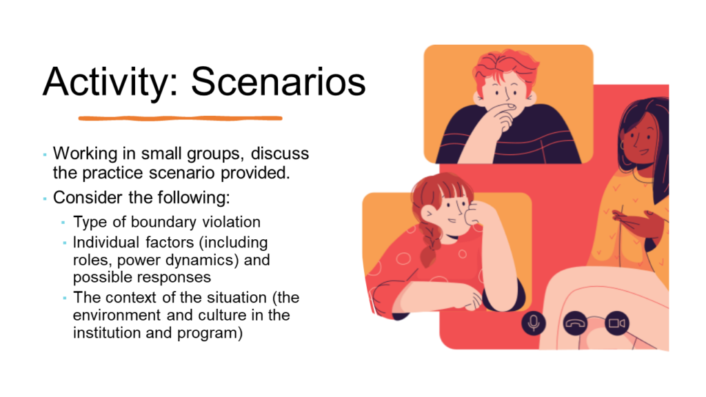Section 4: Practice Scenarios and Closing – Power Dynamics and ...