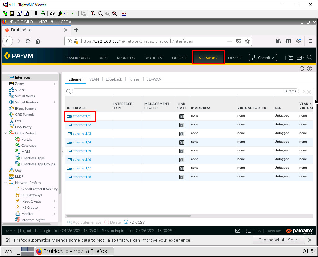 1.2 DORA the DHCP Provider – Palo Alto Firewall