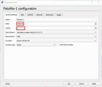 Appendix: GNS3 Basics – Palo Alto Firewall
