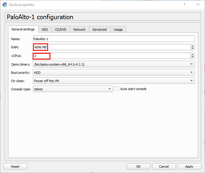Appendix: GNS3 Basics – Palo Alto Firewall