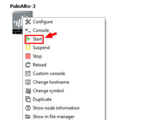Appendix: GNS3 Basics – Palo Alto Firewall