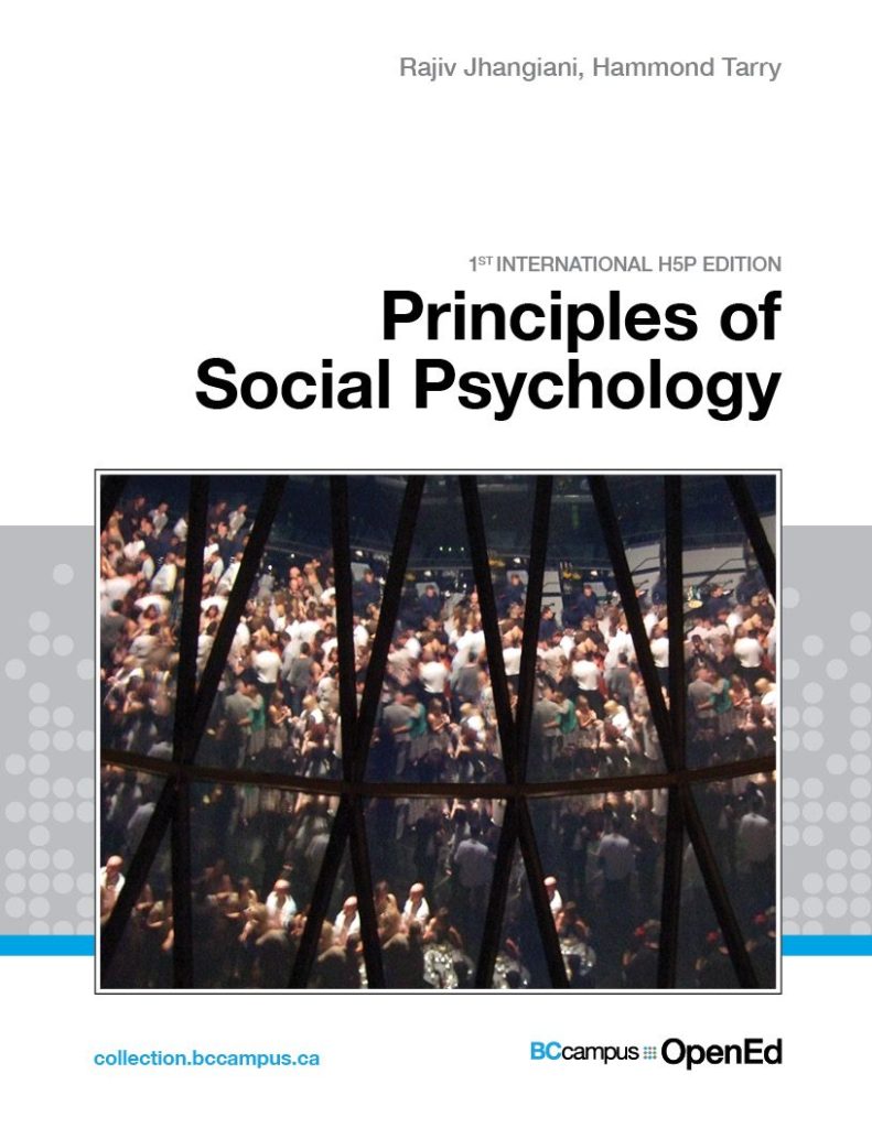 Principles of Social Psychology – 1st International H5P Edition ...