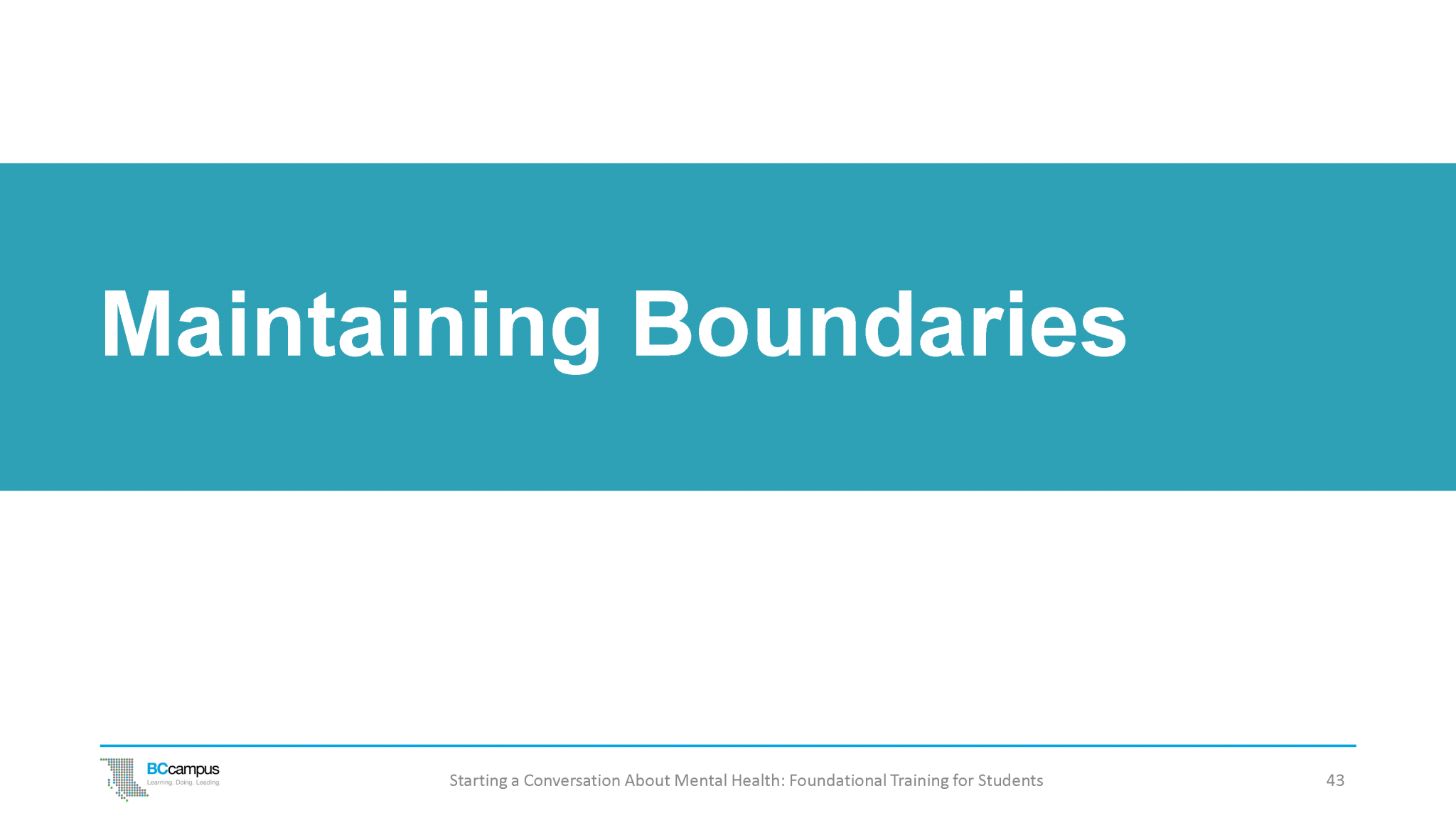 8. Maintaining Boundaries – Starting A Conversation About Mental Health ...