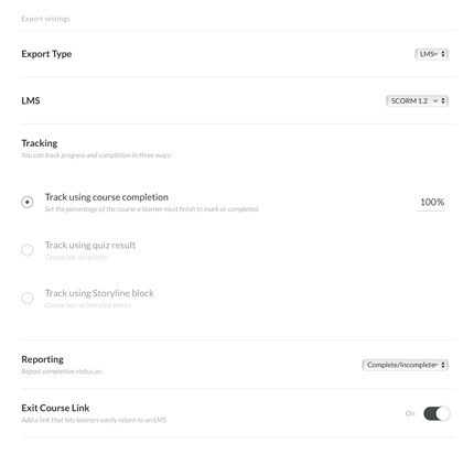 How to Export a Customized Version of the Course to SCORM – Course ...